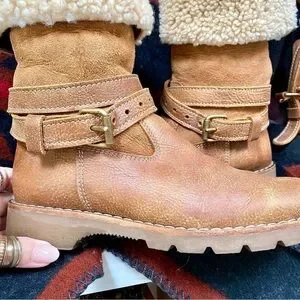 Roots | Shoes | Rare Roots Shearling Limited Edition Rustic Belted ...
